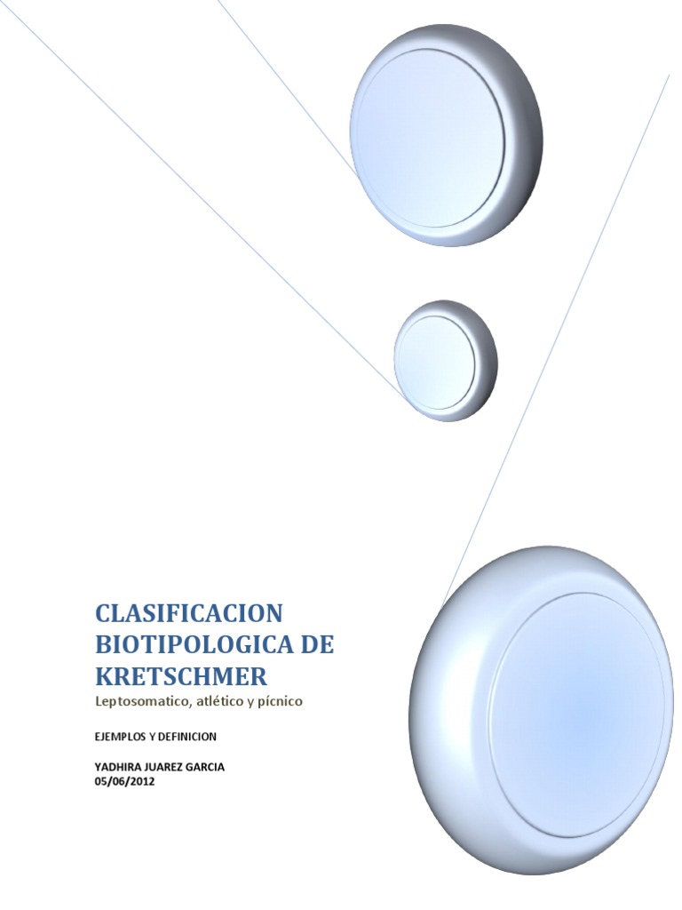 Clasificación Biotipológica de Kretschmer | PDF | Temperamento ...