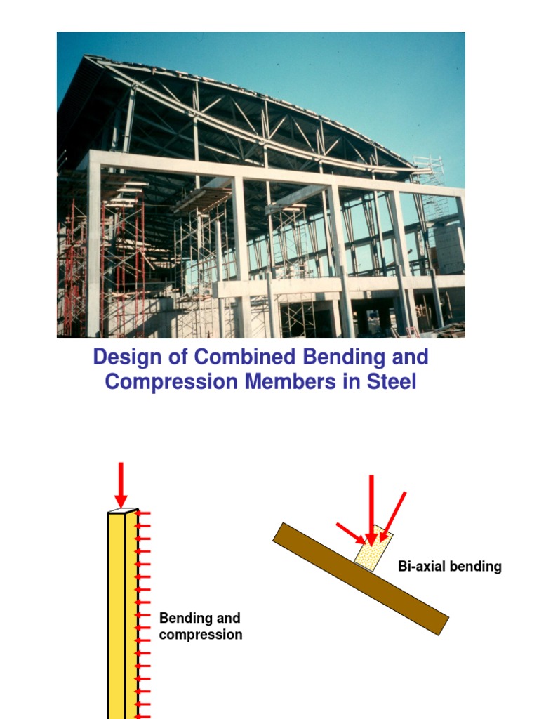 Design of Beam Columns | PDF | Bending | Buckling