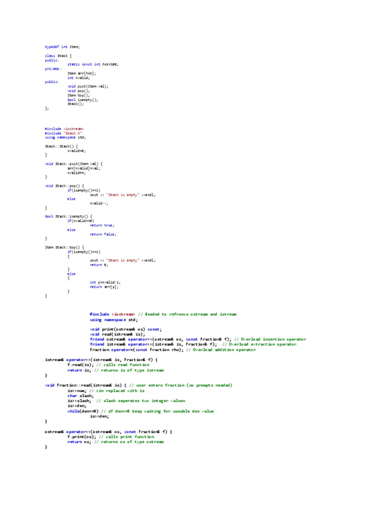 Typedef Int Class Public Static Const Int Private Int Public Void Void Bool | PDF | Boolean Data ...
