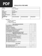 Escala PCL R | PDF