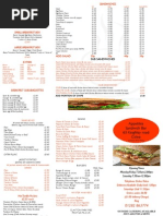 Hungry Horse Menu Overview | PDF | French Fries | Hamburgers