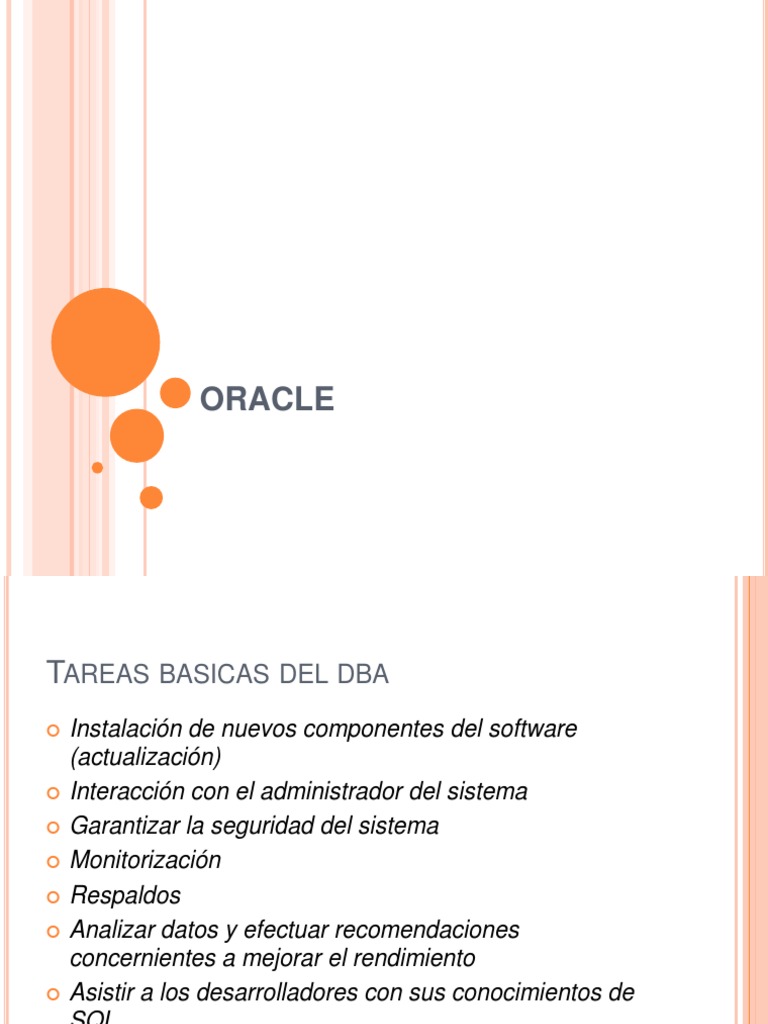 Introduccion Oracle | PDF | SQL | Tabla (base de datos)