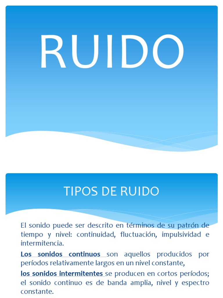 Ruido Calculos | PDF | Métodos y materiales de enseñanza