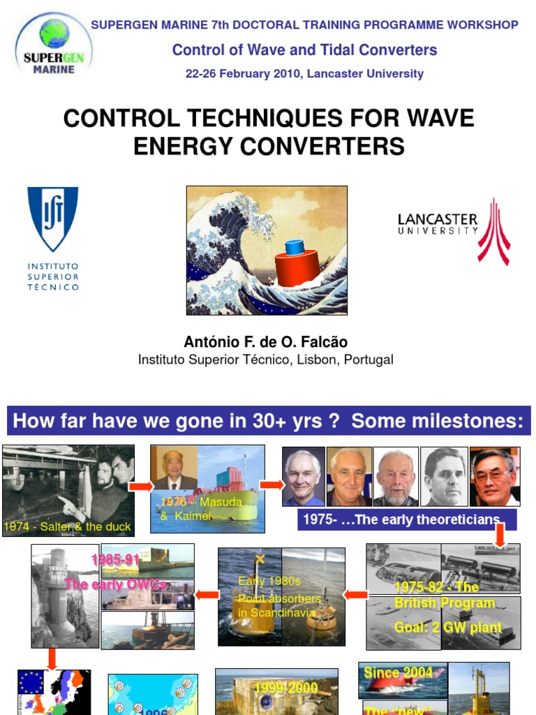 Wave Energy Converter Control | PDF | Waves | Resonance
