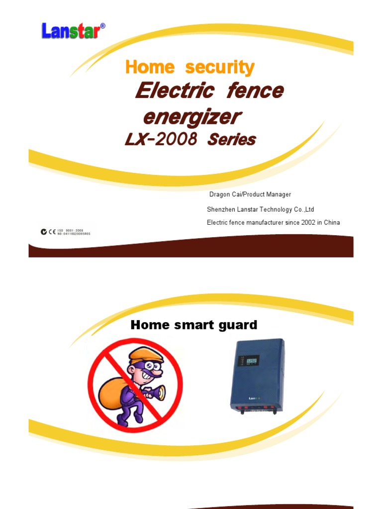 Electric Fence Solutions by Lanstar | PDF