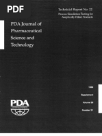 PDA Technical Reports List | PDF | Sterilization (Microbiology) | Risk ...
