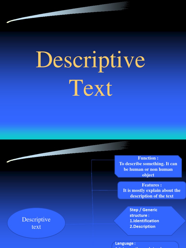 descriptive-text-ppt-adjective-style-fiction