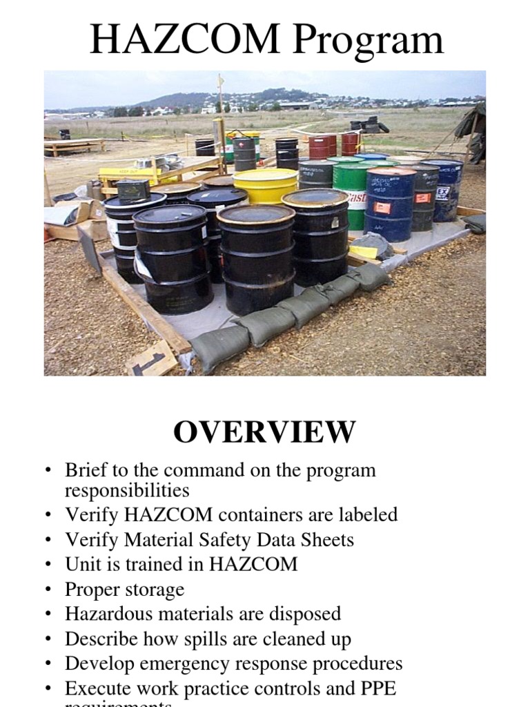 HAZCOM | PDF | Dangerous Goods | Flammability