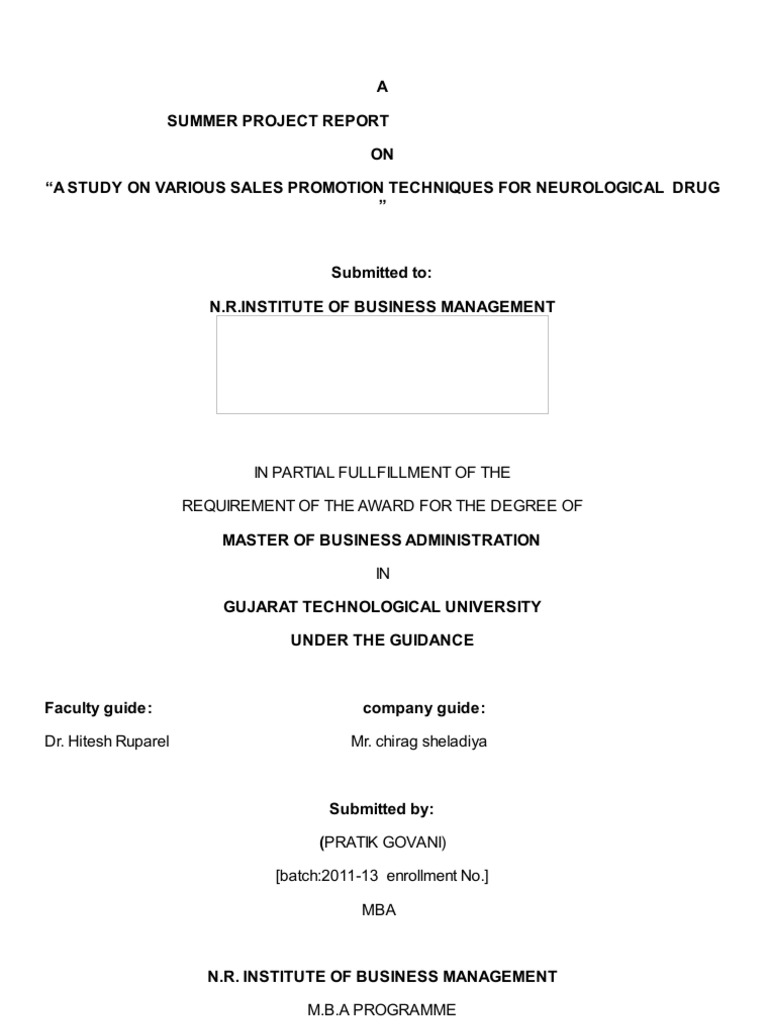 Pharma Sales Techniques Analysis | PDF | Benzodiazepine | Promotion ...