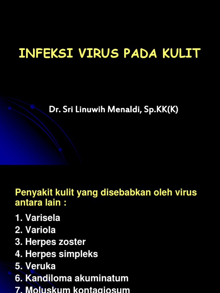 Infeksi Virus Pada Kulit 2 | PDF
