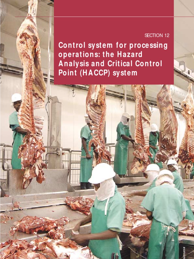 Fao Haccp For Meat | PDF | Hazard Analysis And Critical Control Points ...
