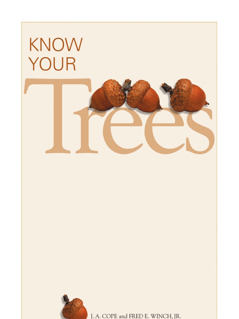 Know Your Trees | PDF | Trees | Wood