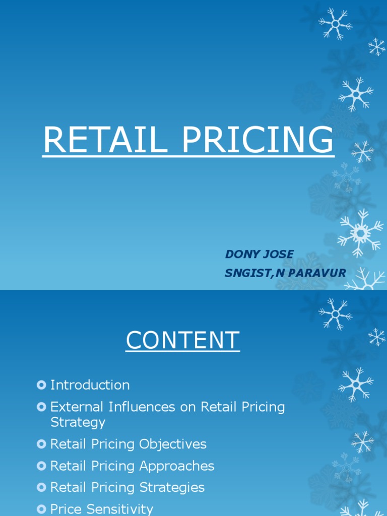Retail Pricing | PDF | Retail | Prices