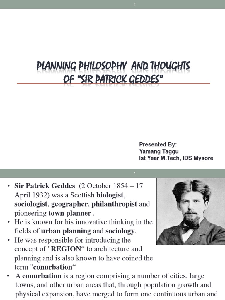 Patrick Geddes | PDF | Sociology | Science