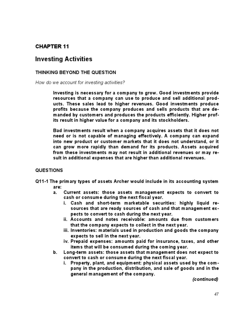 Chapter 11 HW Solutions | PDF | Goodwill (Accounting) | Depreciation