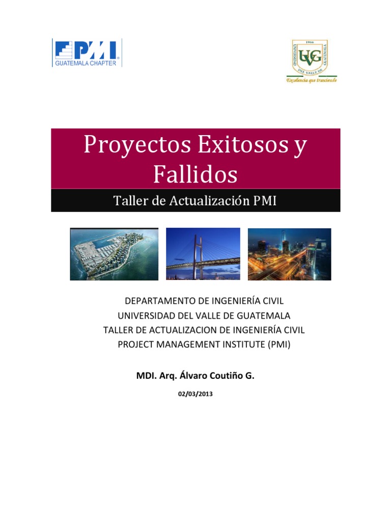 Proyectos Fallidos y Exitosos | PDF | canal de Panama