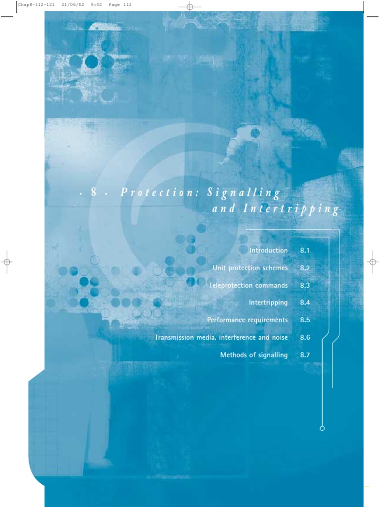 Power System Protection Signalling | PDF | Electric Power Transmission ...