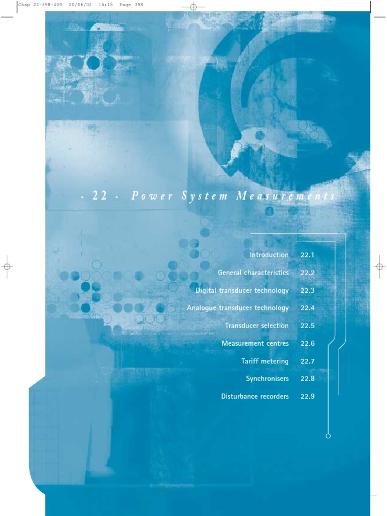 22-Power Systems Measurements | PDF | Root Mean Square | Electric Power ...