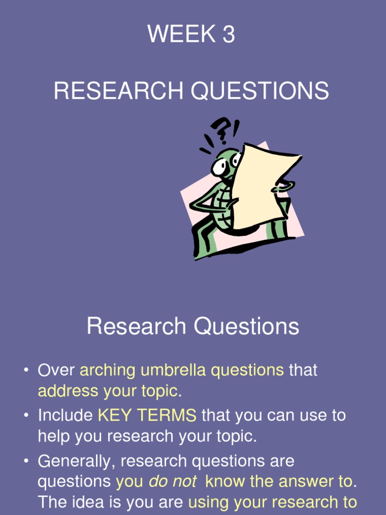 Crafting Effective Research Questions | PDF | Science | Cognition