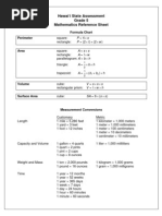 Staar 4 Math Reference Materials | PDF