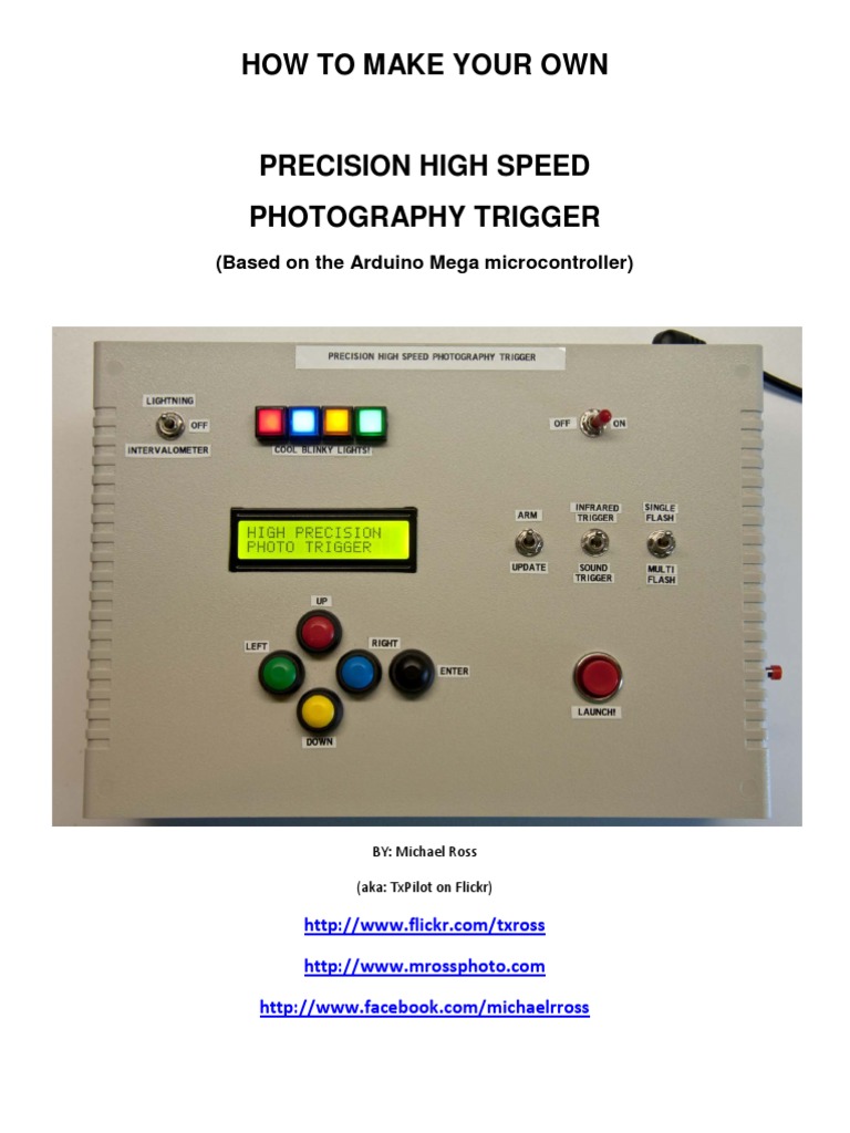 Precision High Speed Photography Trigger Tutorial-Ver 1.3 20120714 ...