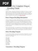 Element List: Breeding Chart | PDF | Fires | Dragon