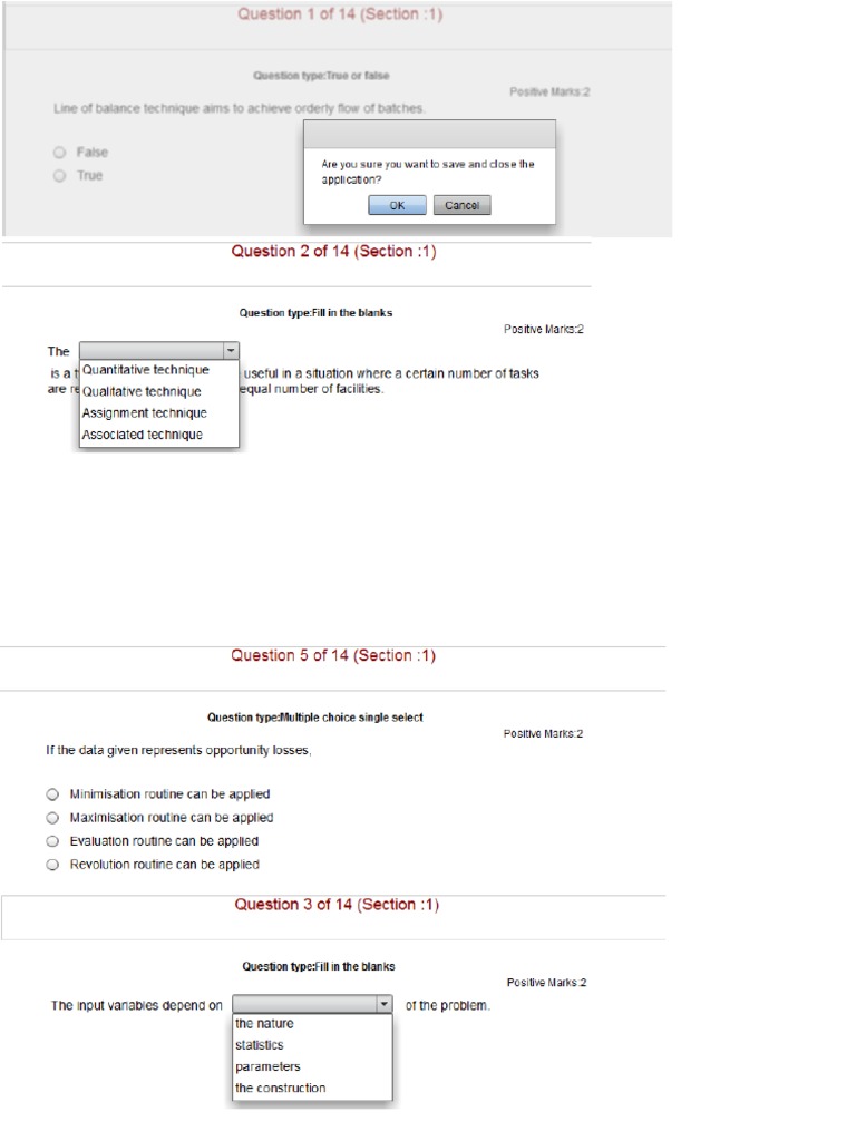 Quantitative Techniques - SCDL | PDF