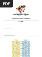 Notas para Acordeón GCF | PDF