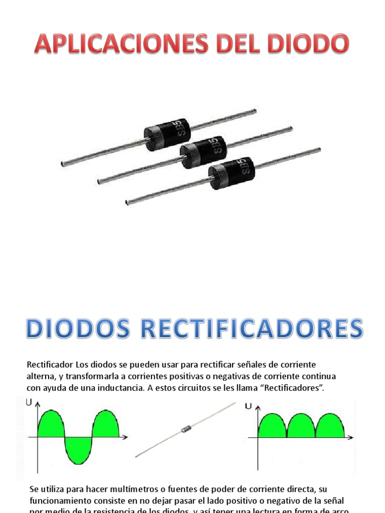 DIODOS | PDF | Diodo | Rectificador