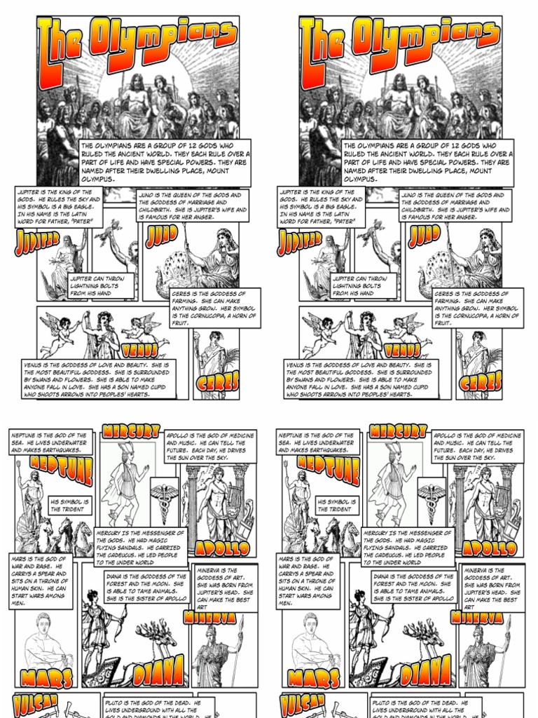 Latin Novice Olympians Fin2 | PDF