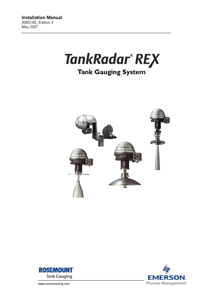 Tankradar Rex Installation Manual PDF | PDF | Electrical Engineering ...
