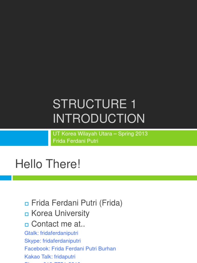 Structure1 Introduction Frida | PDF