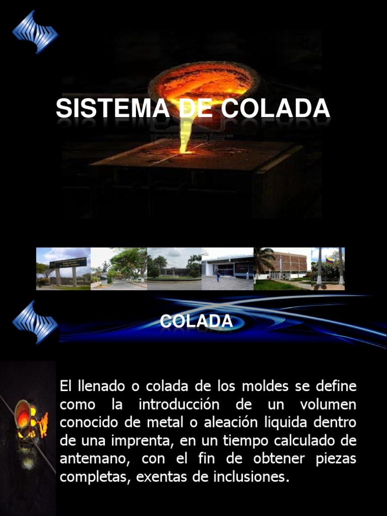 Sistema de Colada en Fundición de Aluminio | PDF | Aluminio | Líquidos