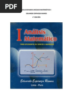 Analisis Matematico 2 - Eduardo Espinoza Ramos | PDF