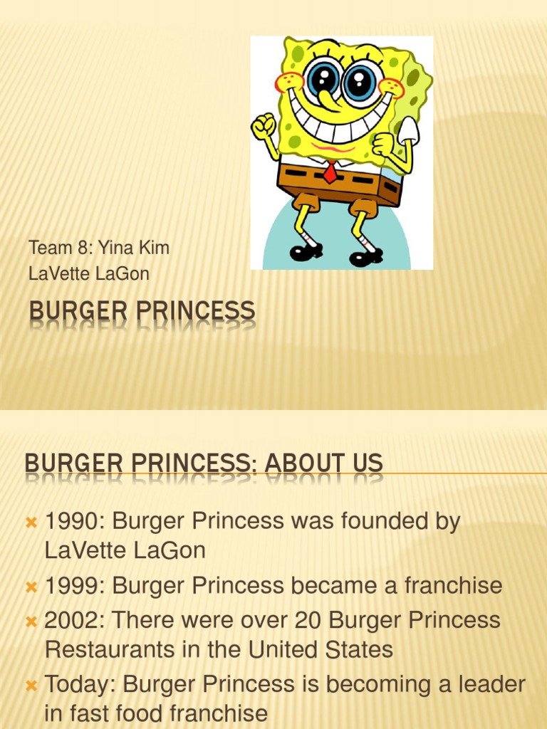 Burger Princess Franchise Case Study | PDF | Hamburgers | Swot Analysis