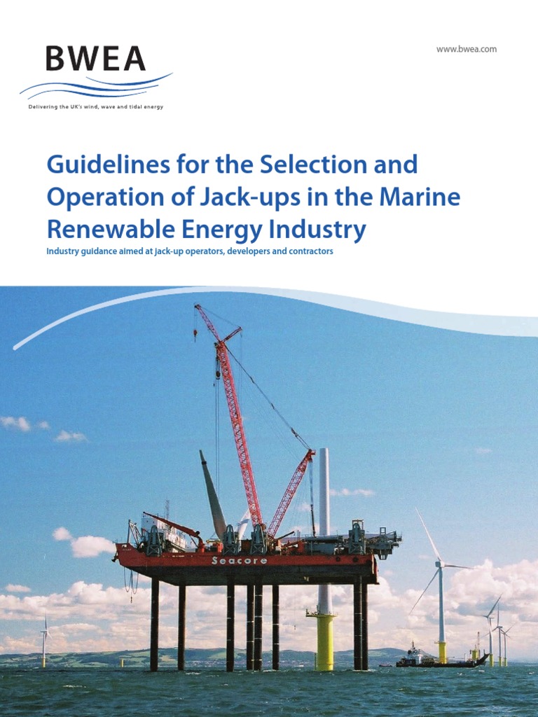 Jack Up Guidelines | PDF | Water Transport | Transport