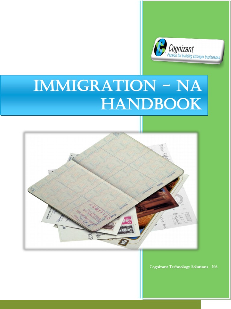 Immigration NA Handbook | Download Free PDF | Permanent Residence ...