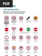 Kuwait Traffic Signs | PDF | Intersection (Road) | Pedestrian Crossing