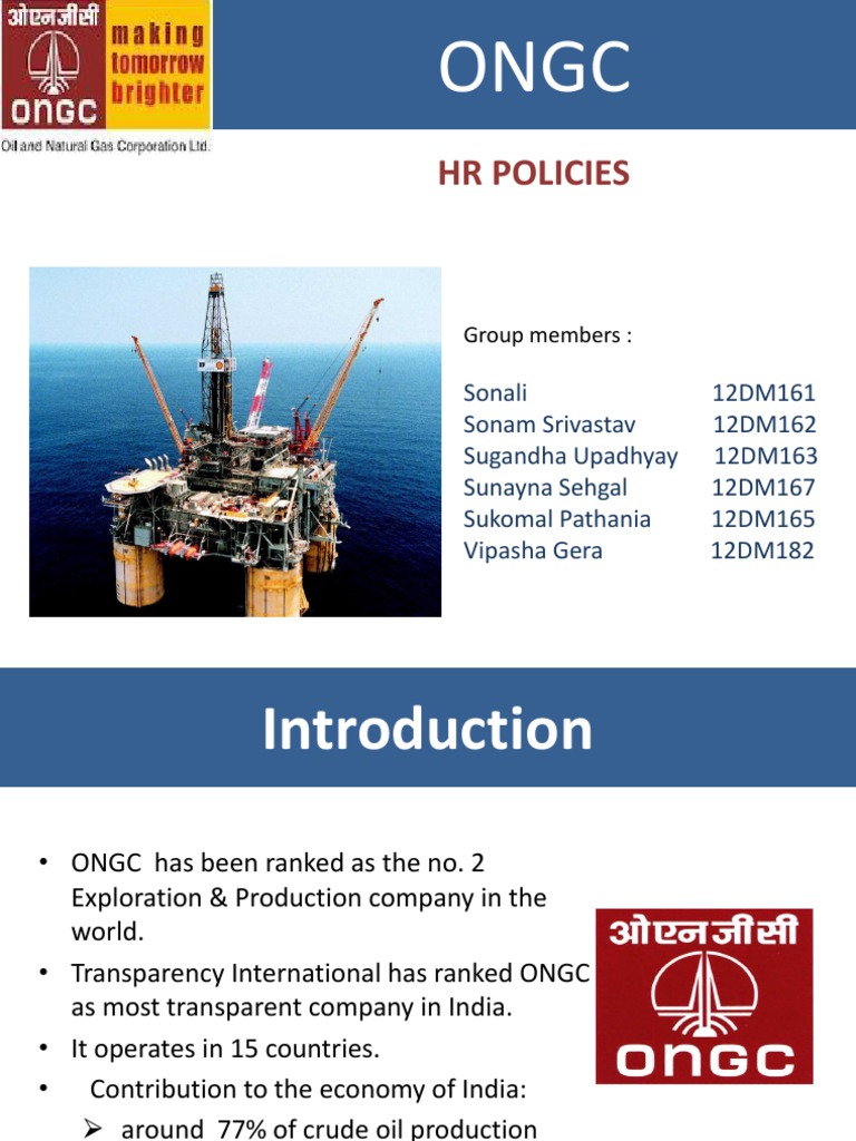 HR Policies Ongc | PDF | Performance Appraisal | Corporate Social ...