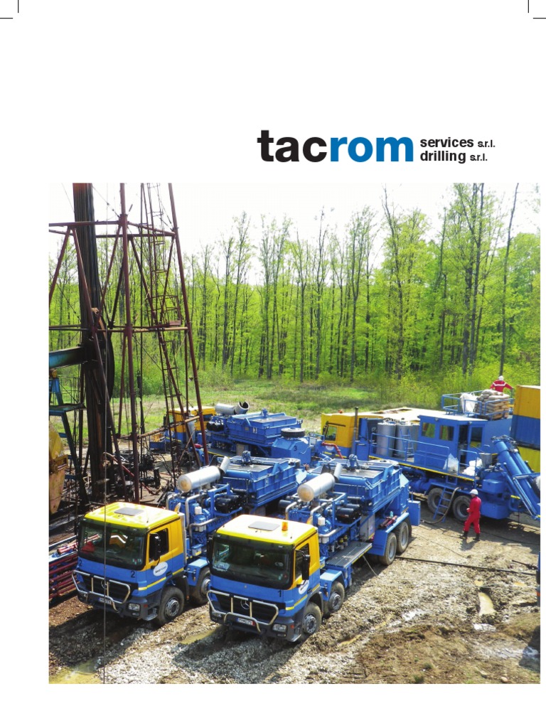 Tacrom Brochure | Download Free PDF | Oil Well | Drilling Rig