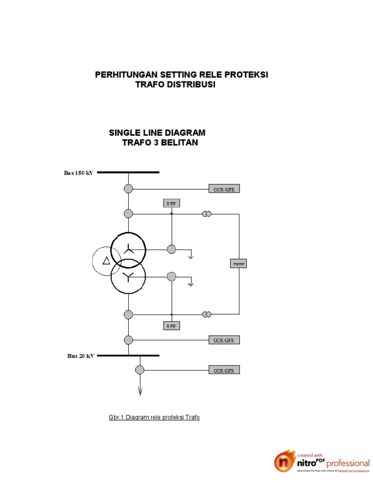 Protection Setting Calculation | PDF