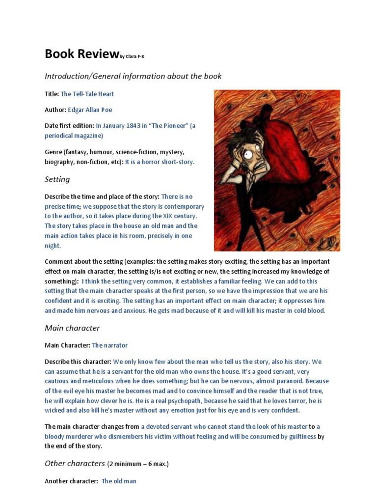 Book Review The Tell-Tale Heart | PDF | Poetry | General Fiction