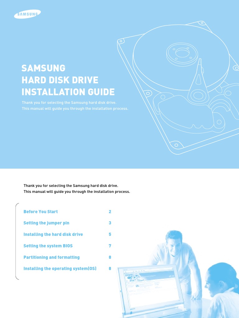 Samsung Hard Disk Drive Installation Guide | Download Free PDF | Hard ...