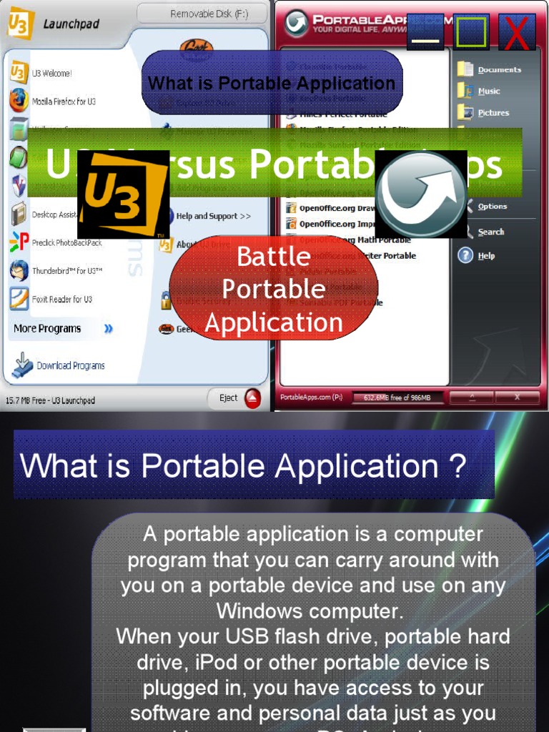 Portable Apps | PDF | Usb Flash Drive | Application Software