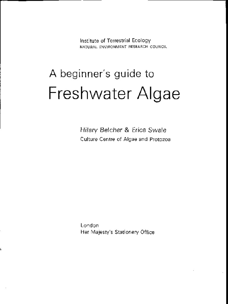 Guide To Freshwater Algae | PDF