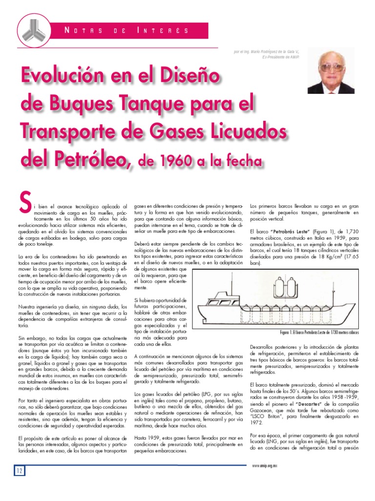 Buques GLP | PDF | Tanques | Barcos