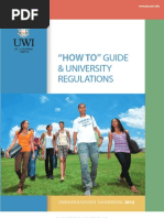 UWI Student Registration Guide | PDF | Login | World Wide Web