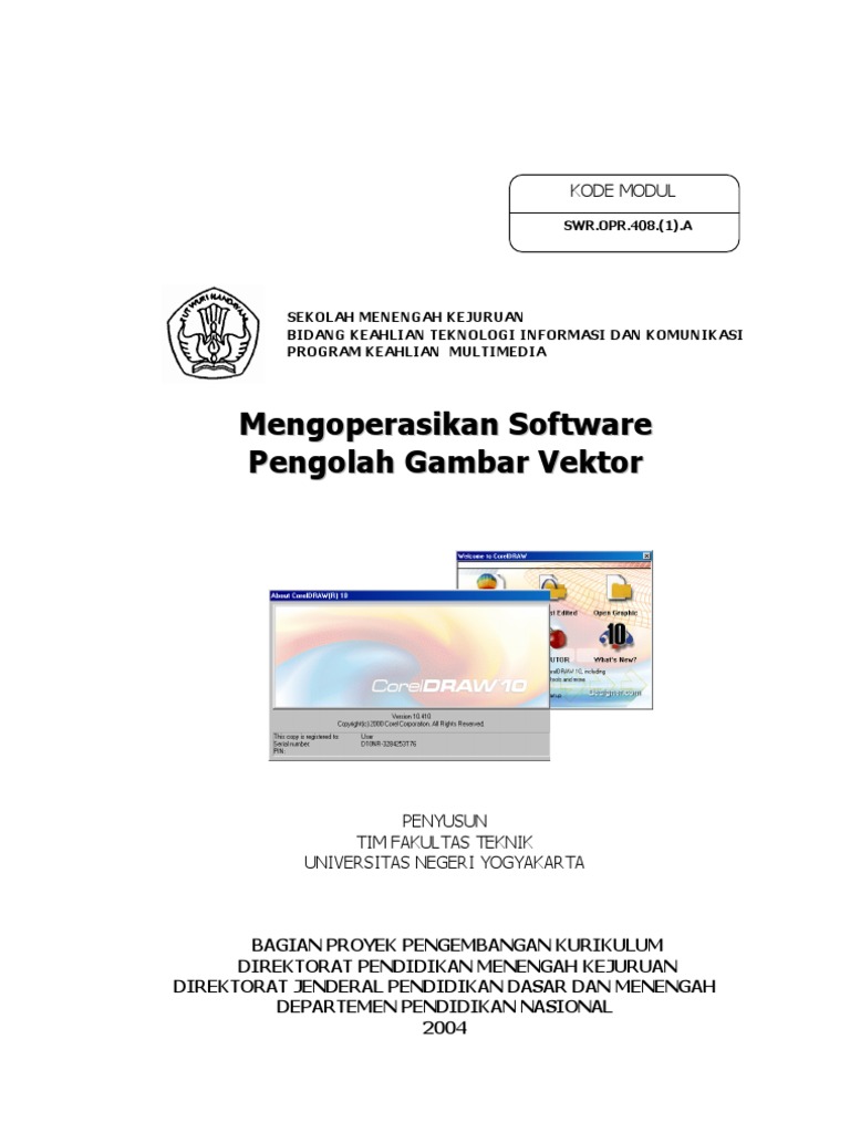 Mengoperasikan Software Pengolah Gambar Vektor | PDF