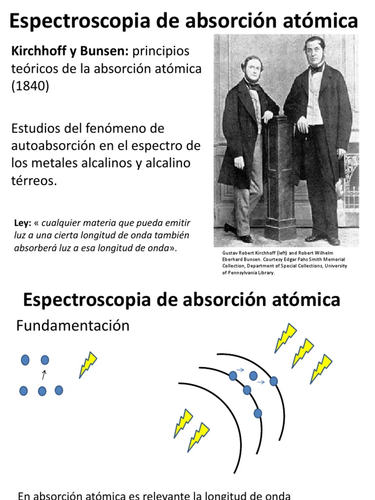 Espectroscopia de Absorción Atómica | PDF