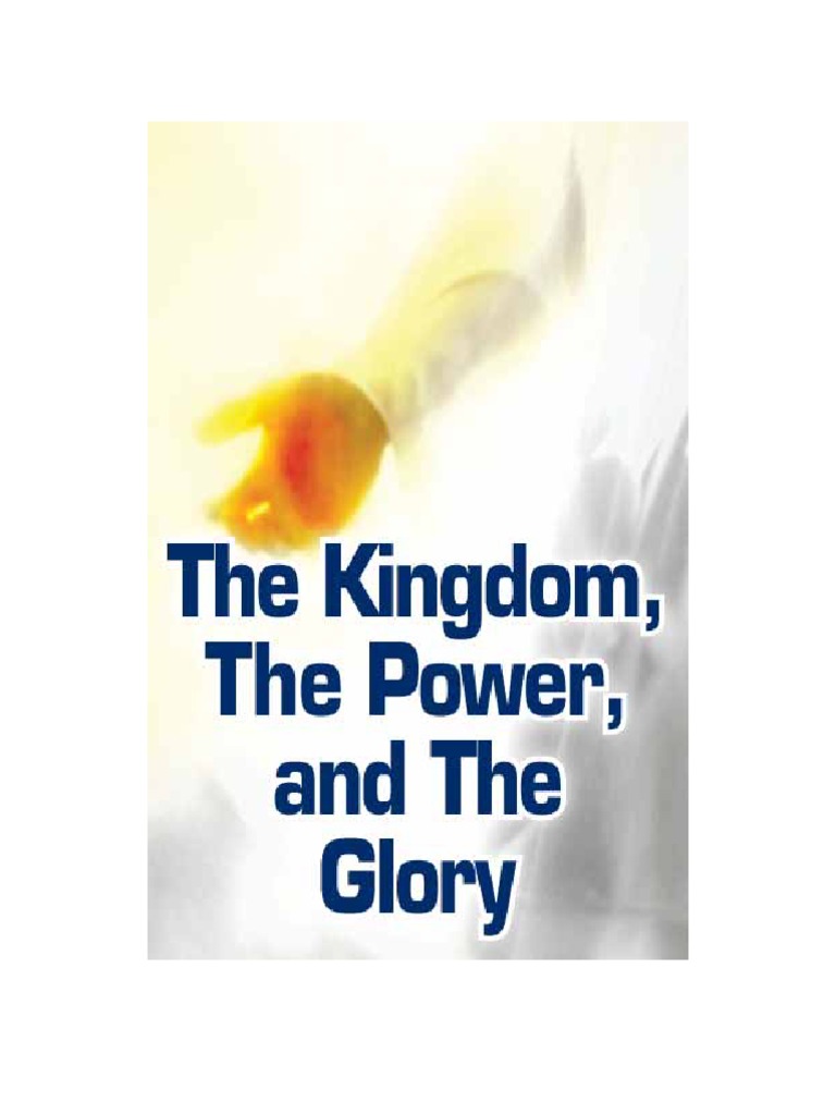 02 The Kingdom, The Power and The Glory | PDF | Pharisees | Maccabees